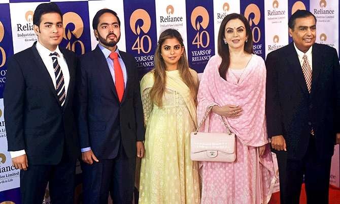 Now Ambani families third generation will lead reliance mukesh ambani ...