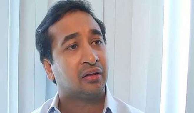 Union cabinet minister Narayan rane son and bjp mla nitesh rane ...